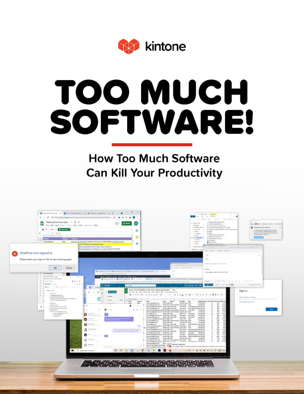 EBOOK: Too Much Software!