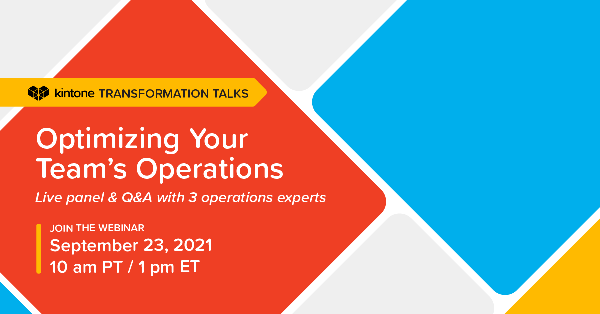 Transformation Talks: Optimizing Your Team’s Operations