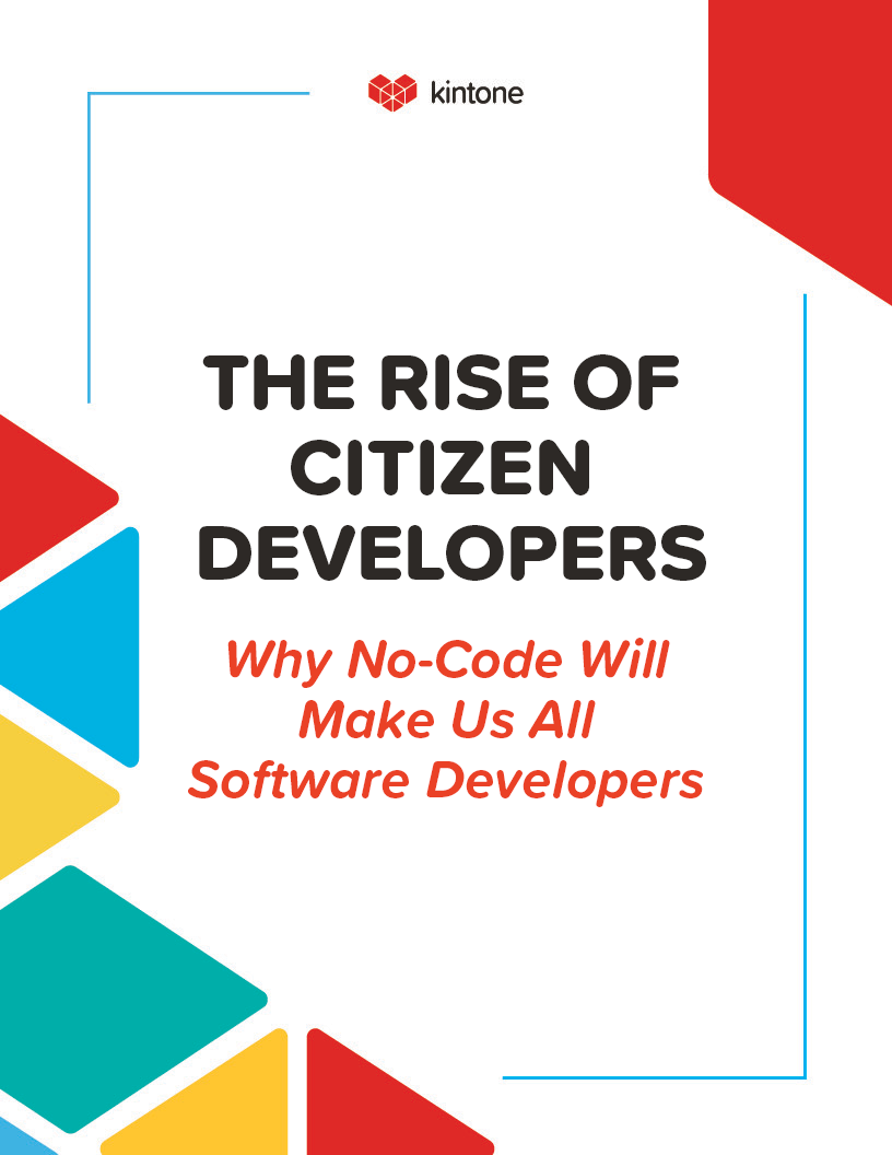 View eBook: The Rise of Citizen Developers