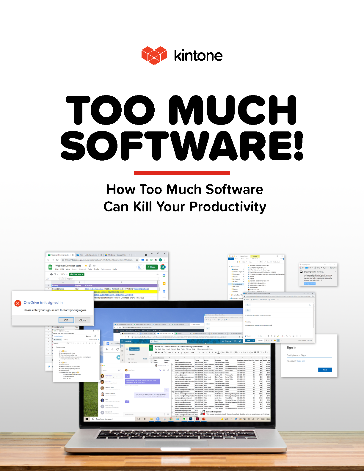 View eBook: Too Much Software!